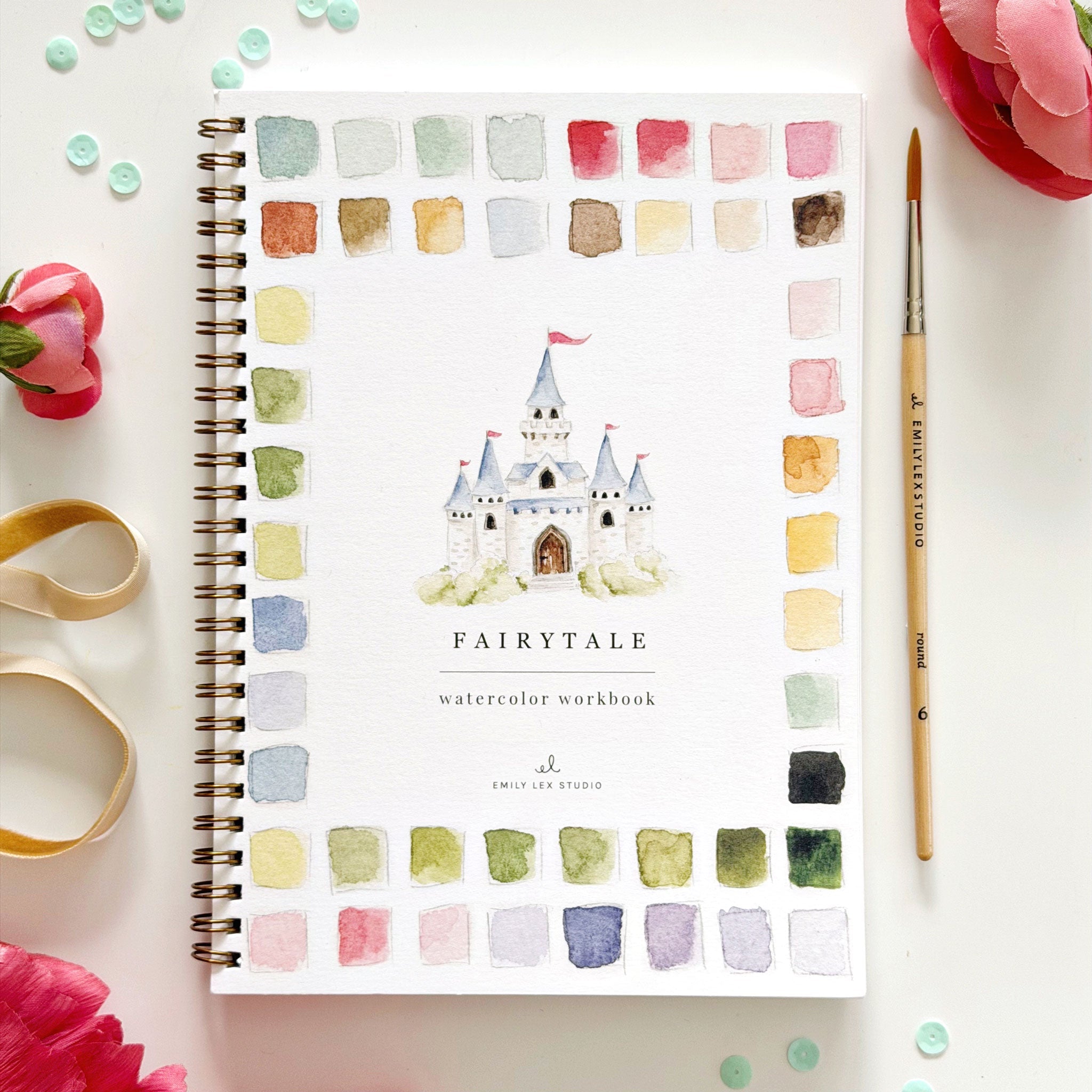 fairytale watercolor workbook – Emily Lex Studio Wholesale